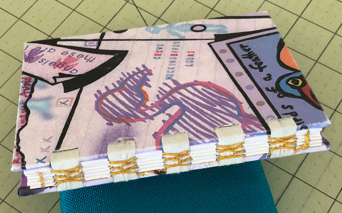 French Link Stitch • Handmade Books and Journals